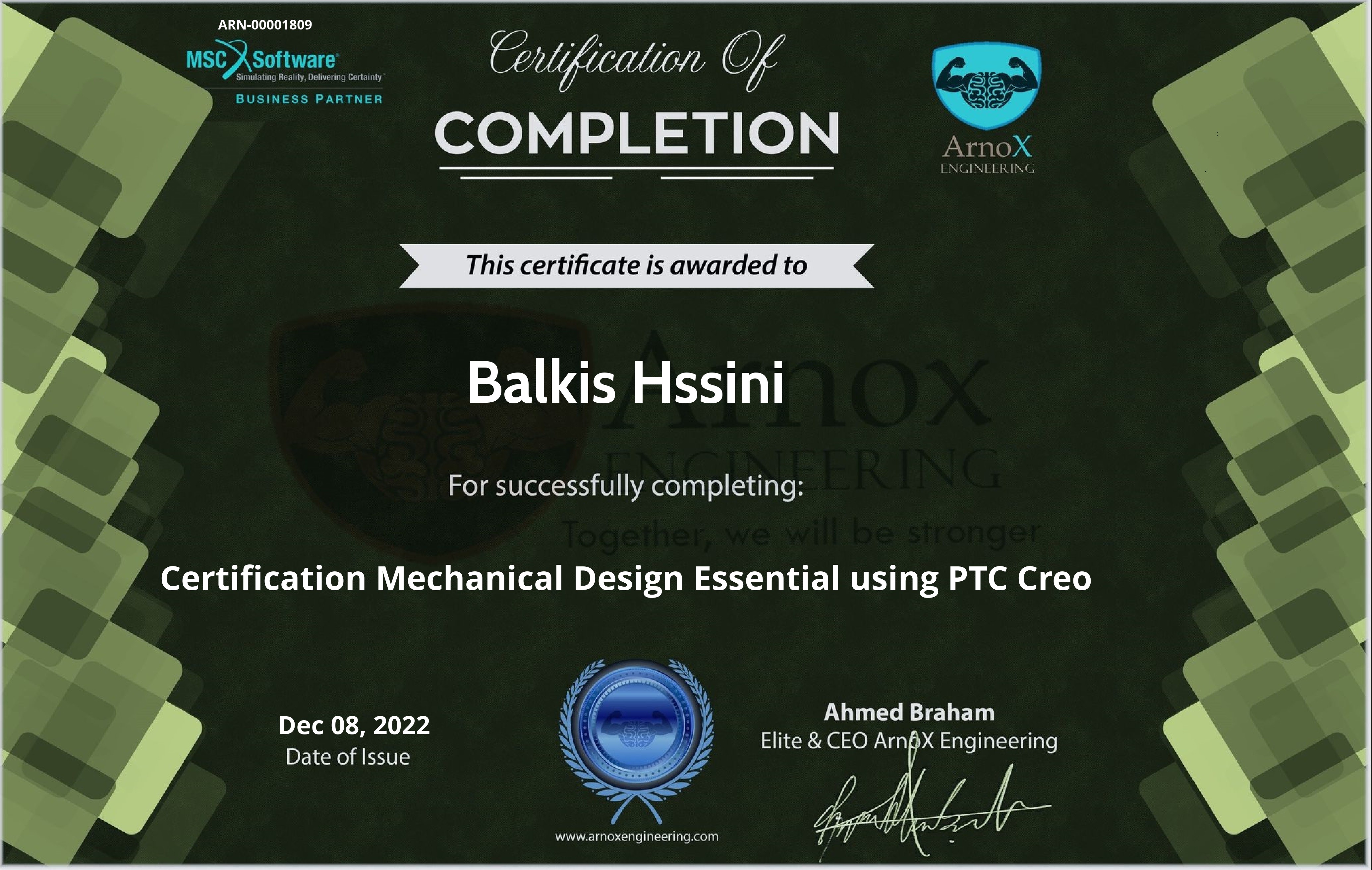 Balkis Hssini - Mechatronics Engineer | Project Pilot in Industrial ...